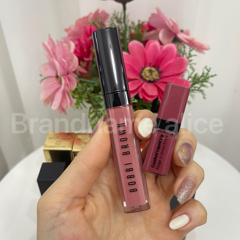 Authentic Bobbi brown Crushed Liquid Lip 6ml Give a fig Color Smoothie Move | Shopee Malaysia