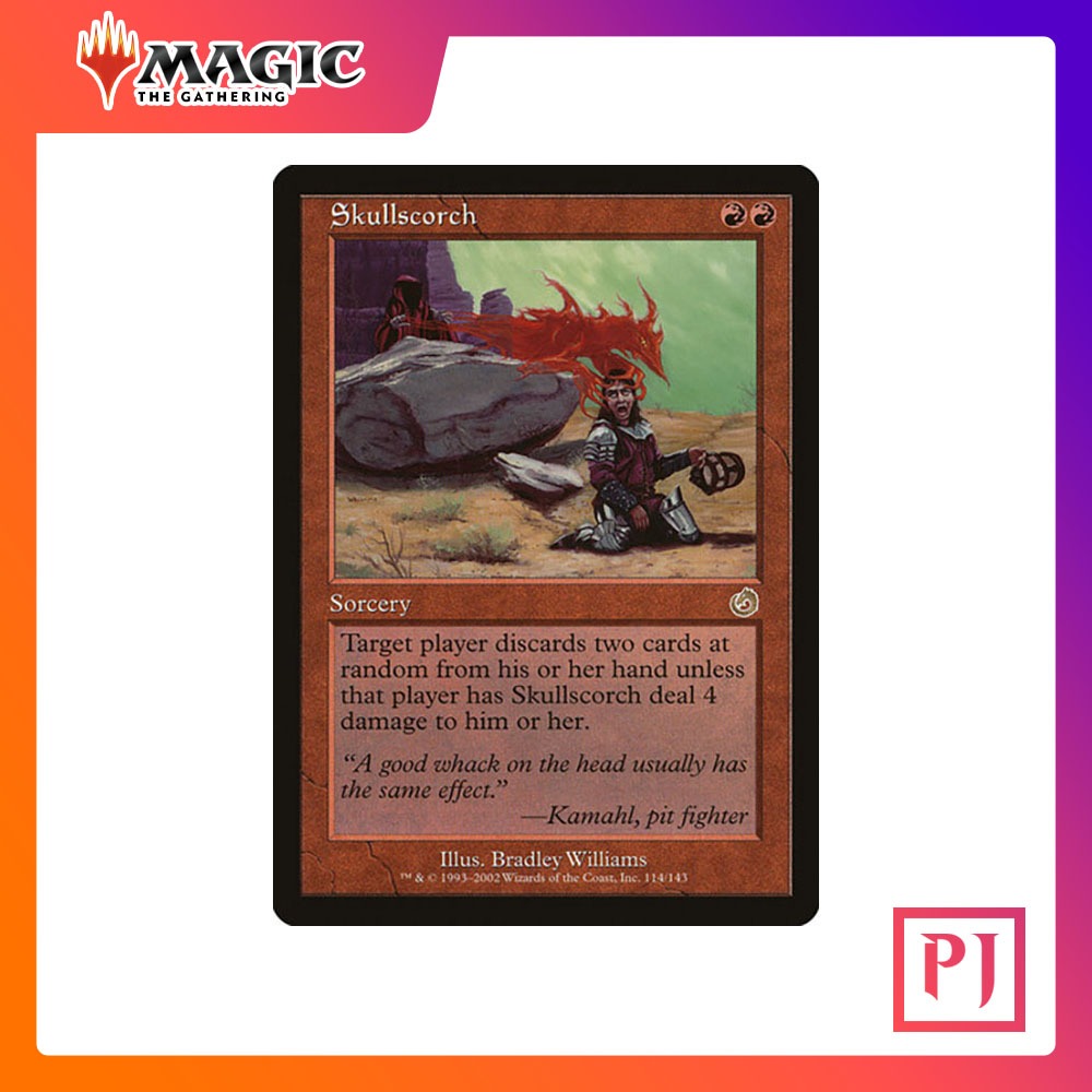[MTG] Skullscorch [TOR] [RED] [RARE] [NORMAL] [ENG] (Magic Card/Magic ...