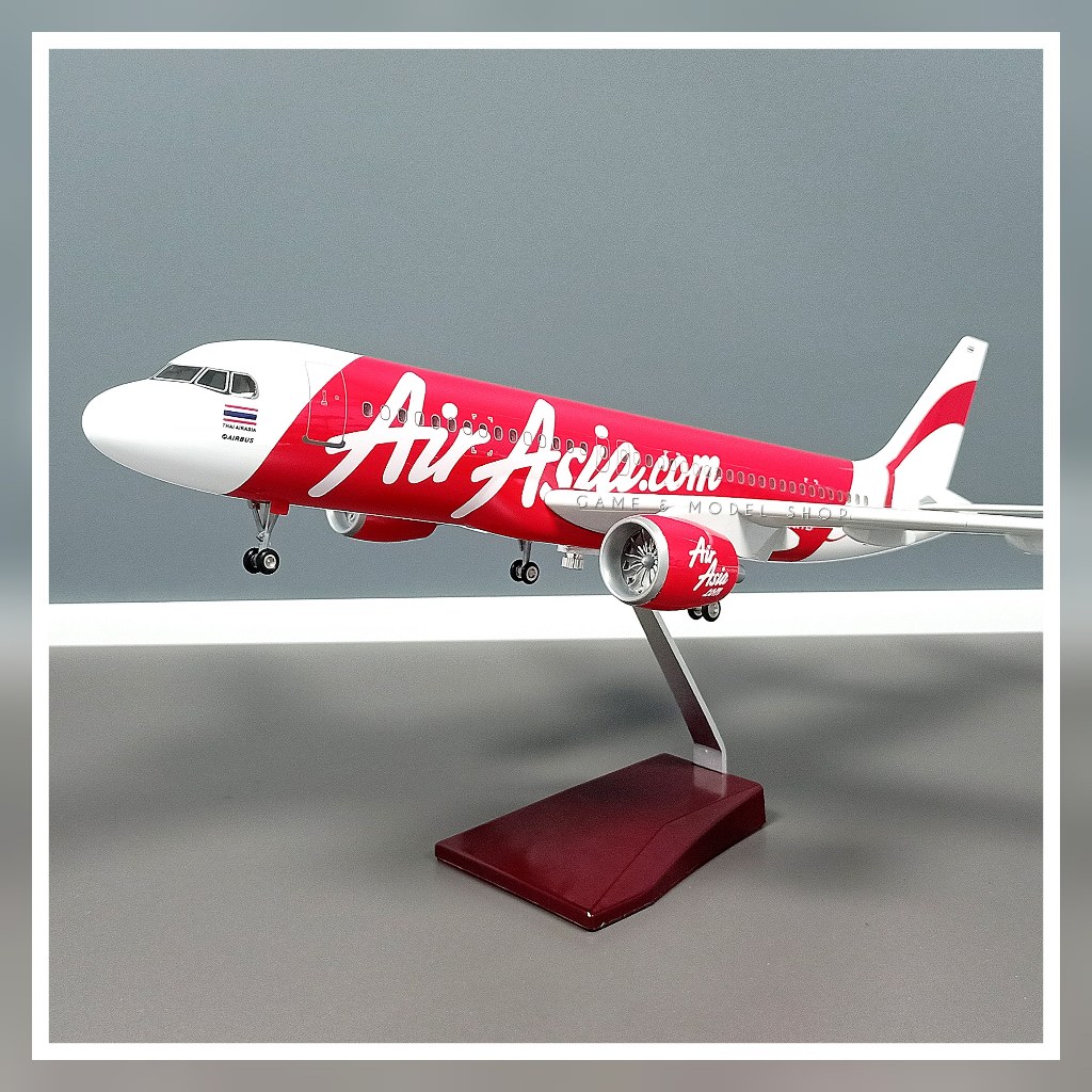 Airbus A320 Aircraft Model A320 Airasia Length 46 Cm. (With Light ...