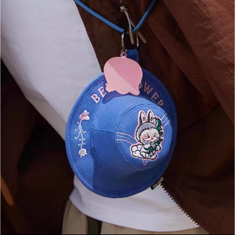 Popmart Labubu The Monsters Fall In Wild Bucket Hat Mini Bag Blind Box ...