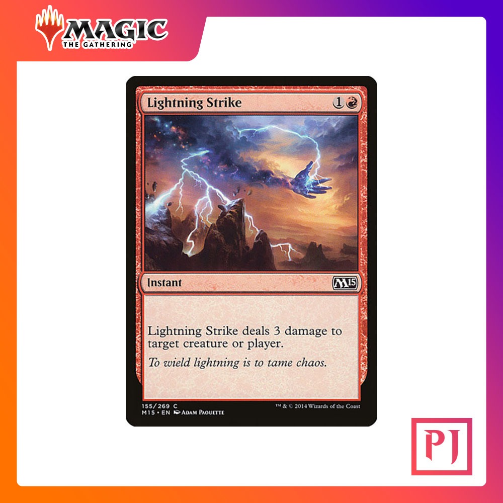 [MTG] Lightning Strike [M15] [RED] [COMMON] [NORMAL] [ENG] (Magic Card ...