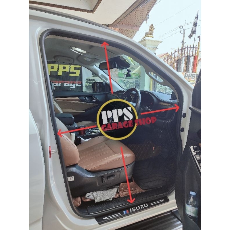 Body Door Seal new mu-x Keel Rubber Genuine Rubber% Reduce Cabin Noise ...