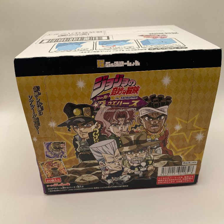 Bandai JoJo the Animation Wafer vol.3 Sticker 1 Box (20 Packs) | Shopee ...