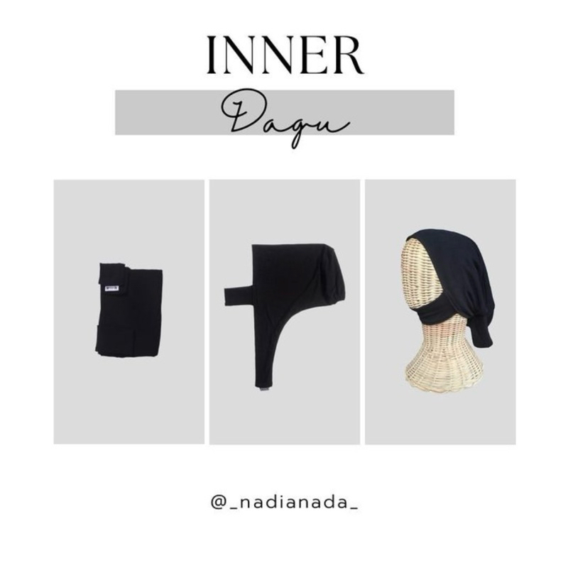 Premium Inner Hijab (With Chin) | Shopee Malaysia