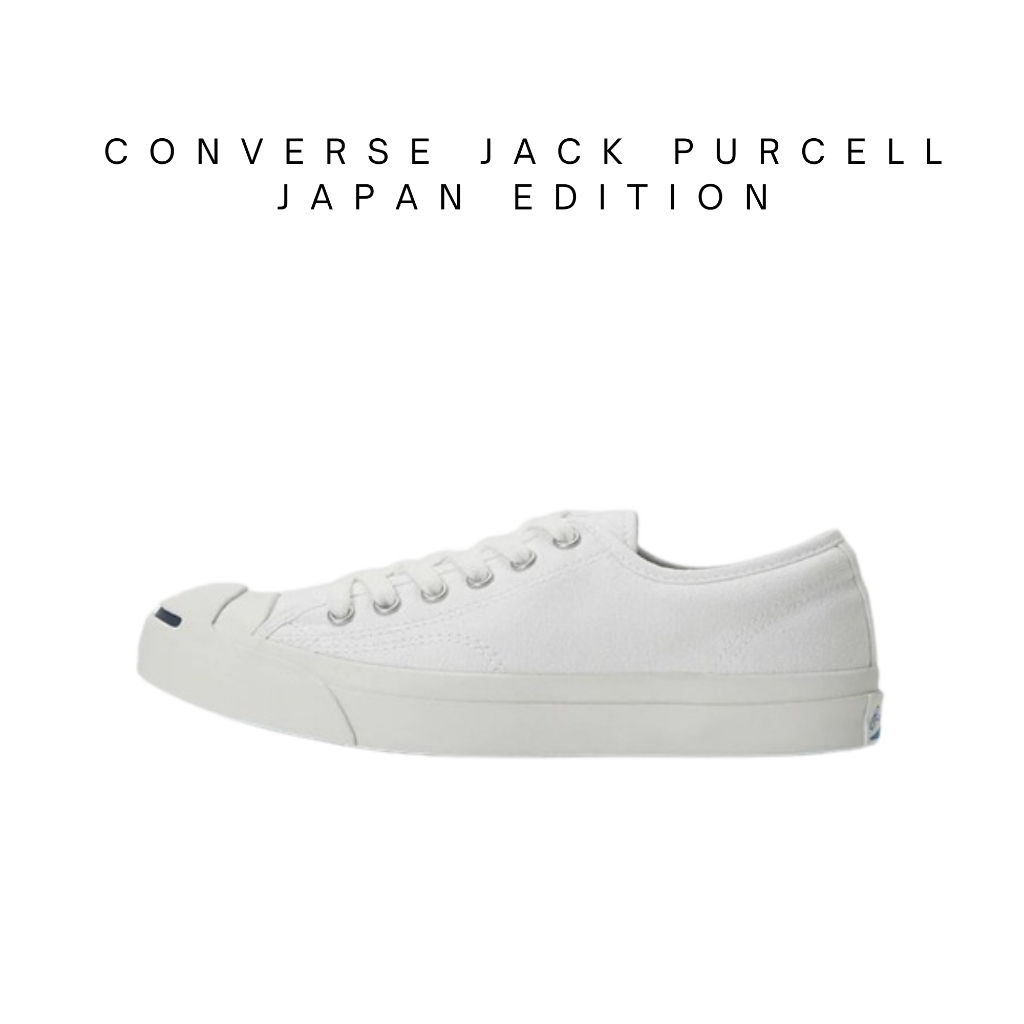 11.11 CONVERSE JACK PURCELL WHITE 1R193 [JAPAN EDITION] | Shopee Malaysia