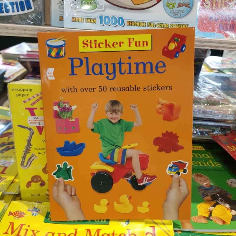 Sticker Fun Playtime | Shopee Malaysia
