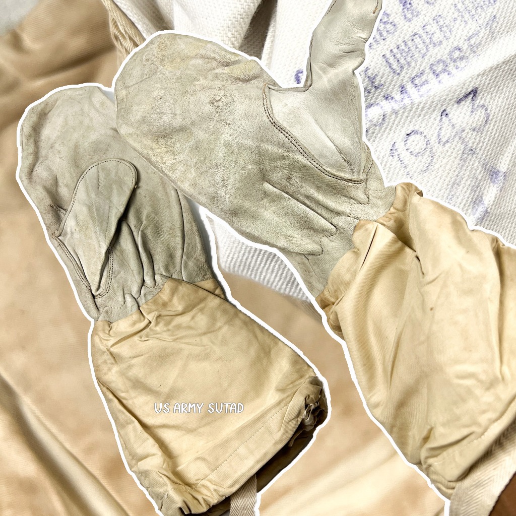 Vintage Gloves Trigger 1942s Original WW2 Pattern British Army White ...