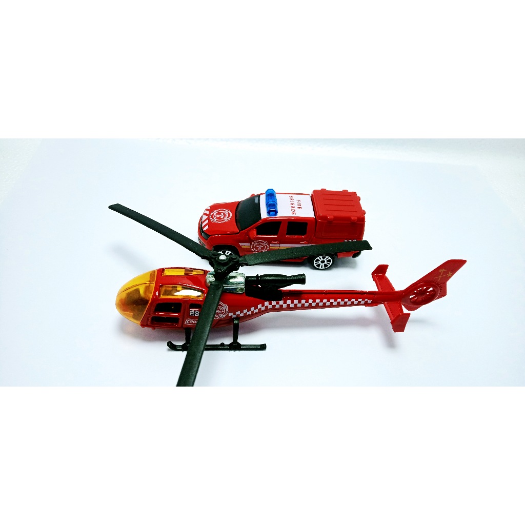 Majorette Metal Car Model Fire Rescue Unit 1 Set | Shopee Malaysia