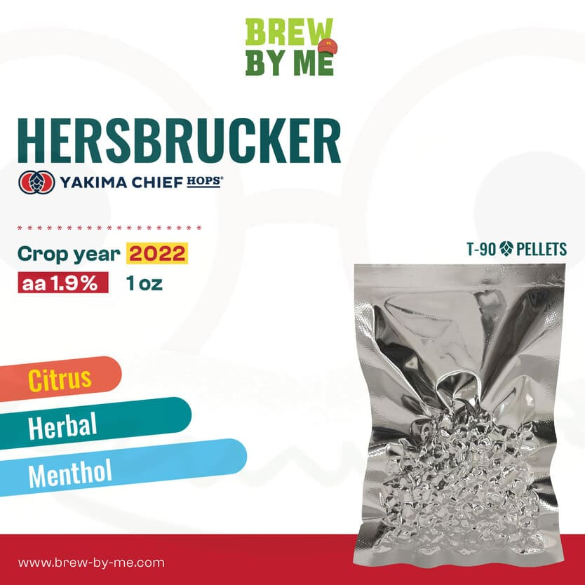 Hops Hersbrucker (GR) PELLET (T90) By Yakima Chief | Making Homebrew ...