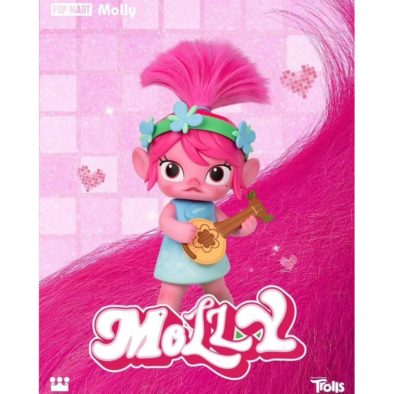 POPMART Molly Trolls Poppy Figurine 2 | Shopee Malaysia