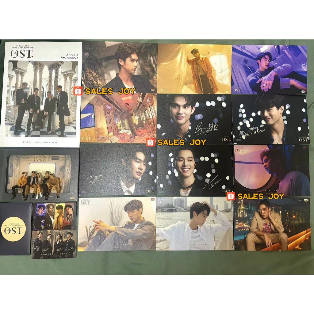 Bright Twin Dew Nani Win F4 THAILAND BOYS OVER FLOWERS OST ALBUM BOXSET | Shopee Malaysia
