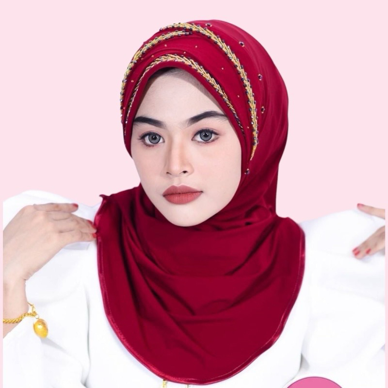 Crystal Cross-Border Hijab | Shopee Malaysia