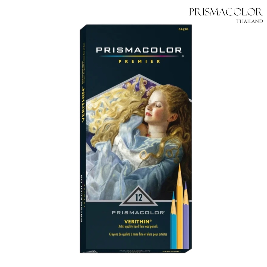 Prisma Color Premier Verithin Wooden Colored Pencils 12 Colors For ...