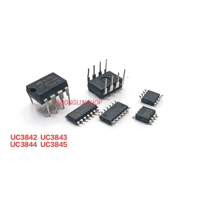 1 Piece UC3842 UC3843 UC3844 UC3845 SMPS Controller IC DIP-8 SOP-8 SOP-14 | Shopee Malaysia