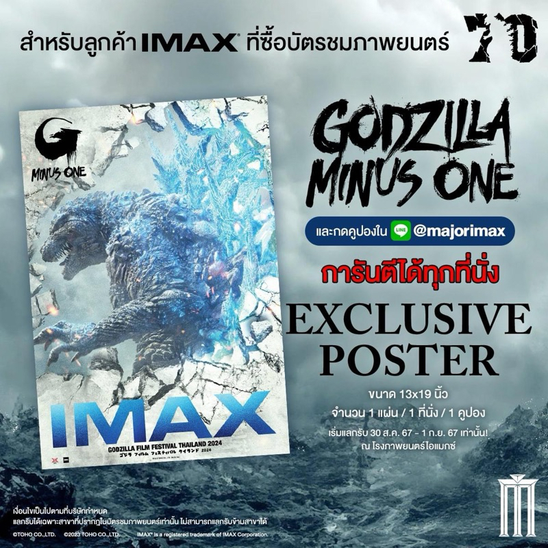 Godzilla Minus one Original Poster | Shopee Malaysia