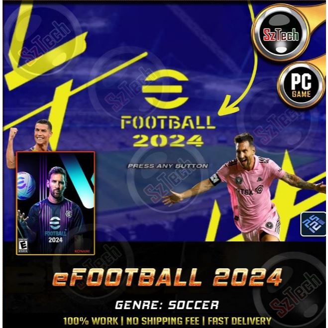 eFootball 2024 [PC/Laptop GAME] Offline Games 2024 PCSX2 Emulator ...