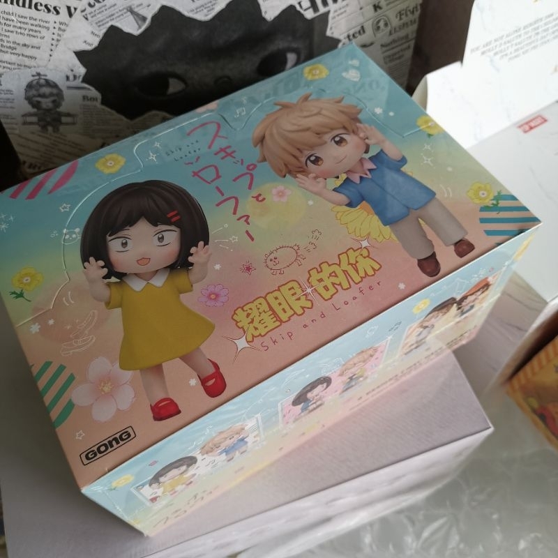 Lift Box Skip and Loafer-Shining Series Figures POP MART Random art toy ...