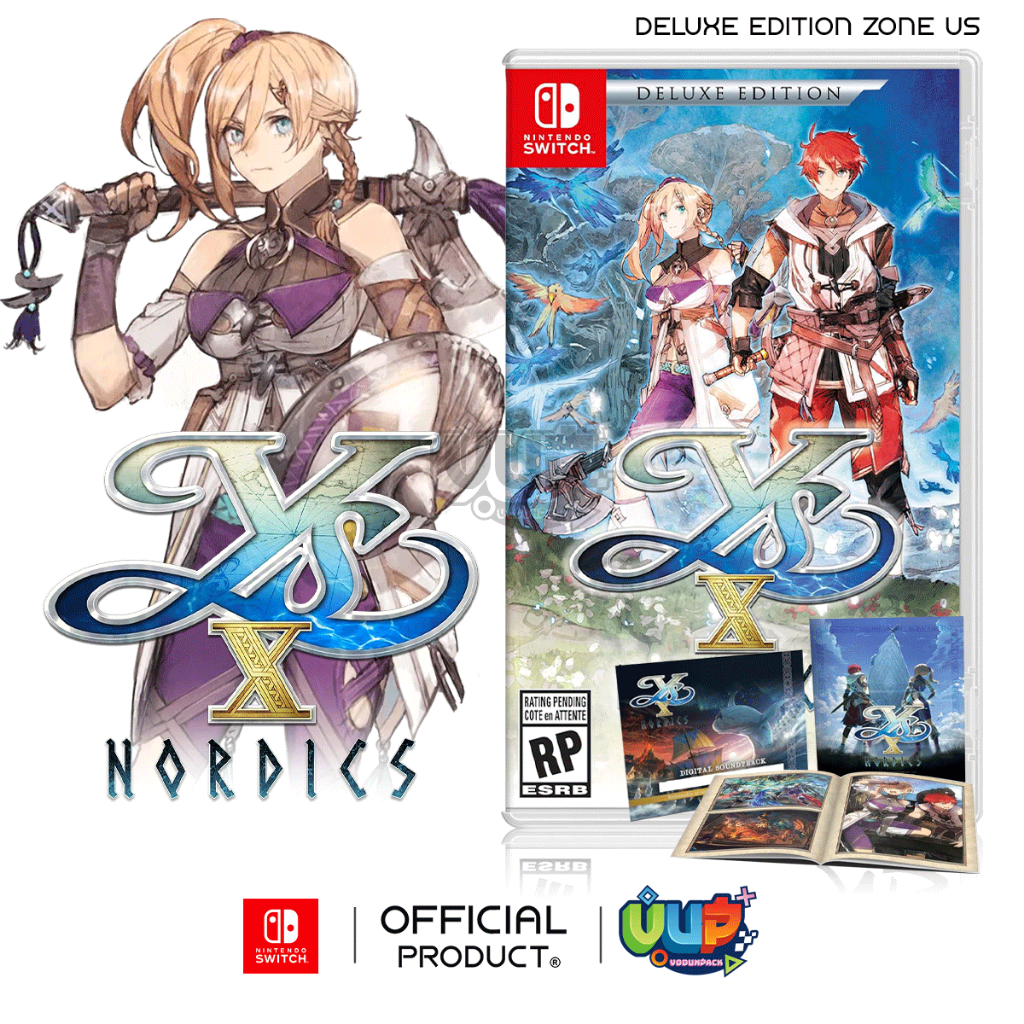NSW: YS X: Nordics-Deluxe Edition Zone US Nintendo Switch 10 Game ...