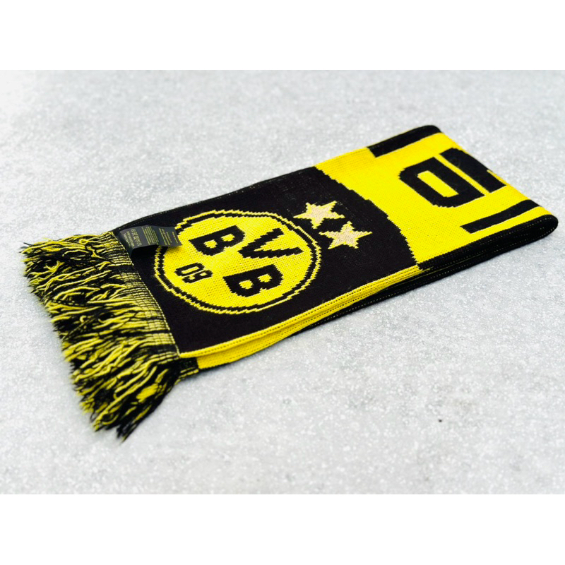 BORUSSIA DORTMUND Scarf Authentic Copyright | Shopee Malaysia