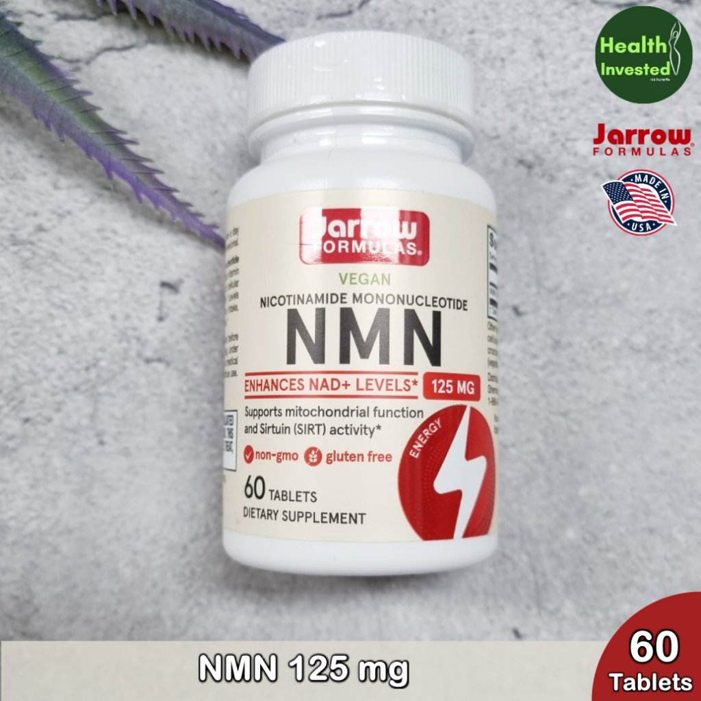 Vegan NMN Nicotinamide Mononucleotide 125 mg 60 Tablets Diet Supplement For The Elderly | Shopee ...