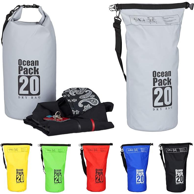 OCEAN PACK 20L/25L/30L/35L/40L/50L/60L Dry Bag Waterproof | Shopee Malaysia