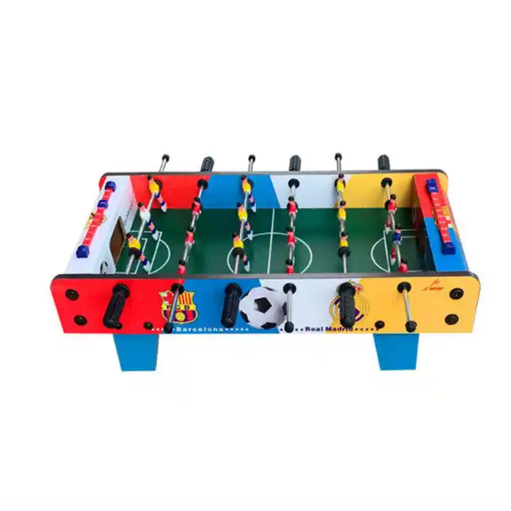 NET Mini Football Table Game Ball Tabletop Hand-Cranked Foosbal Set ...