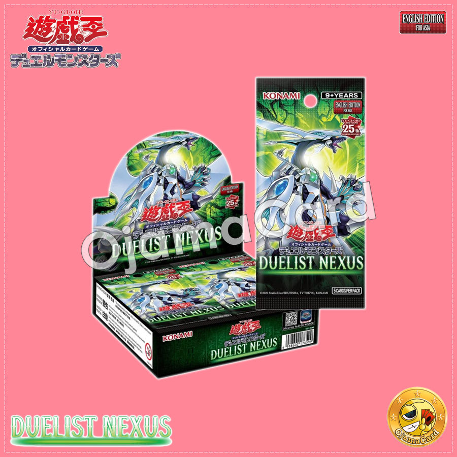 Yu-Gi-Oh! OCG English Edition for Asia-Duelist Nexus [DUNE-AE] +1 Bonus Pack 「1 Box」 | Shopee ...