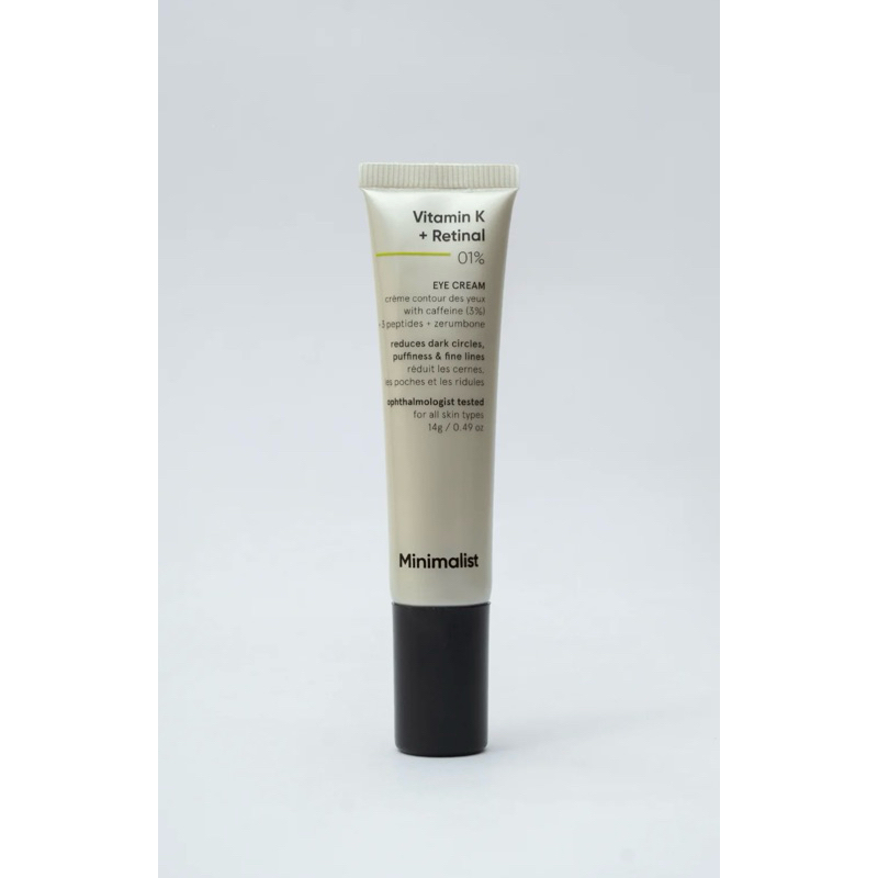 Minimalist Eye Cream Vitamin K + Retinal Under Care + Nervous Monitor ...