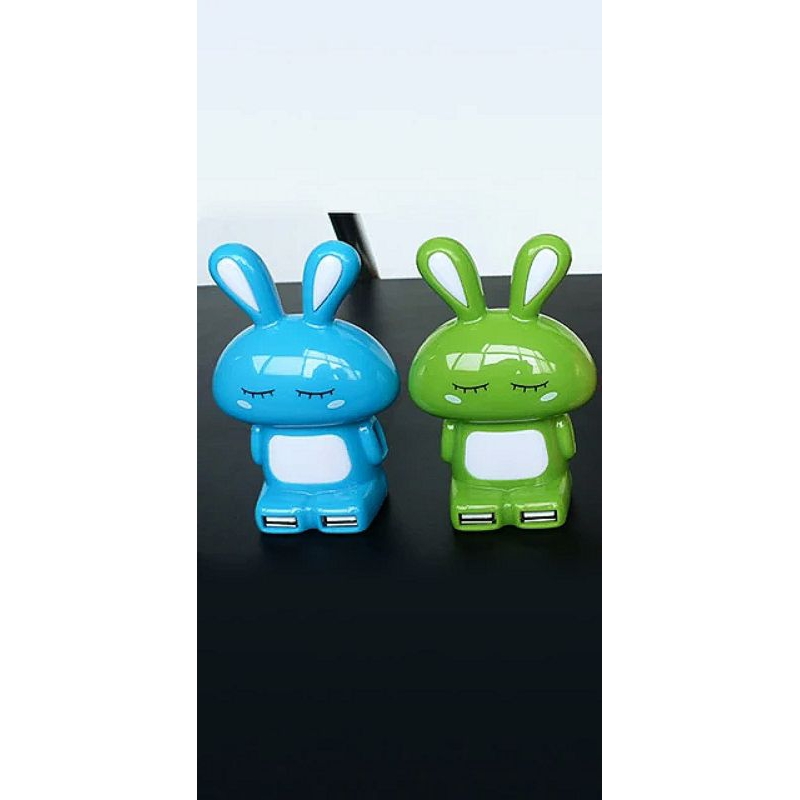 USB HUB 4P Rabbit model Blue Color | Shopee Malaysia