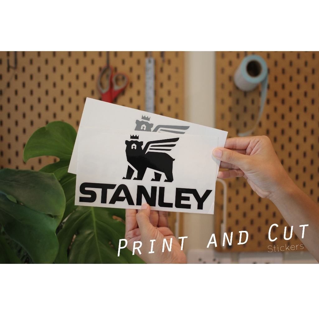 Stanley Pattern Stickers Die-Cut oracal Waterproof Sun Protection ...