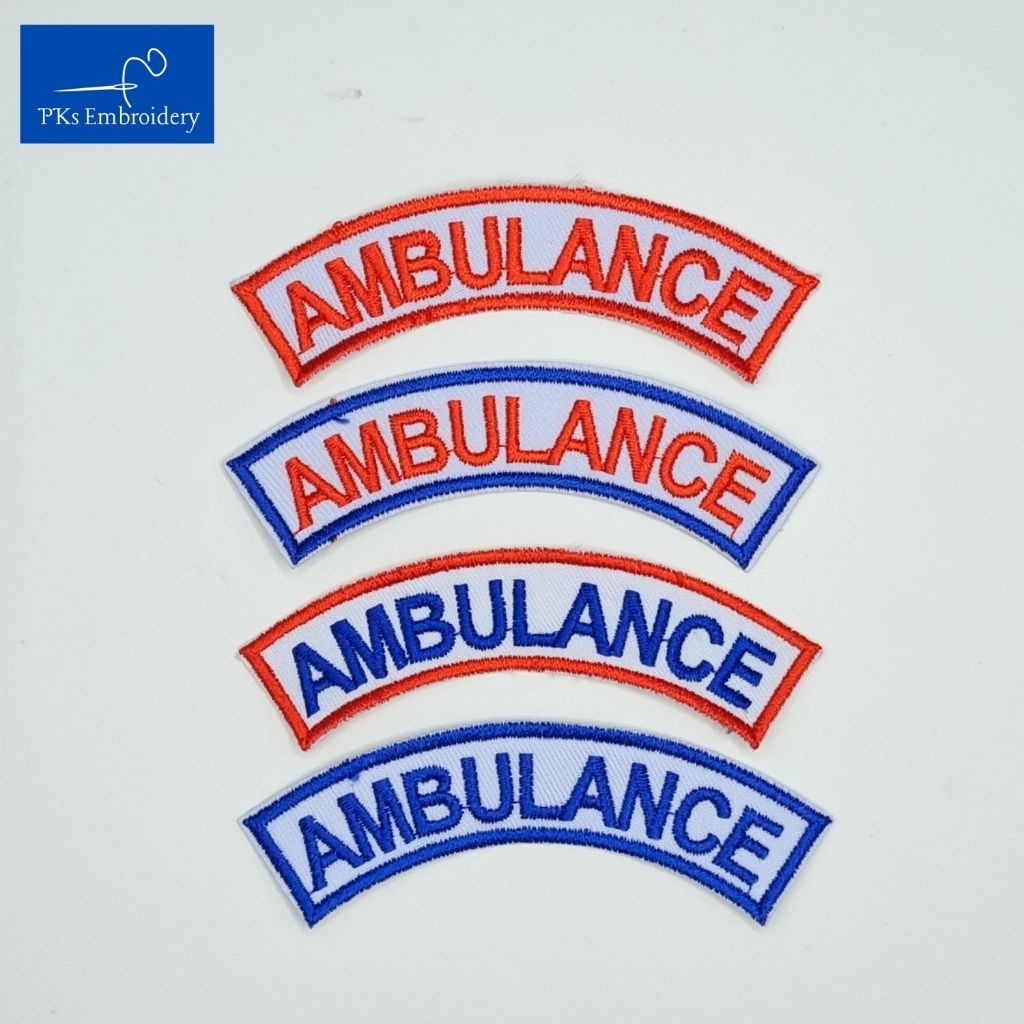Arm Marker Curved AMBULANCE For Emergency Units Eppo Rescue | Shopee ...