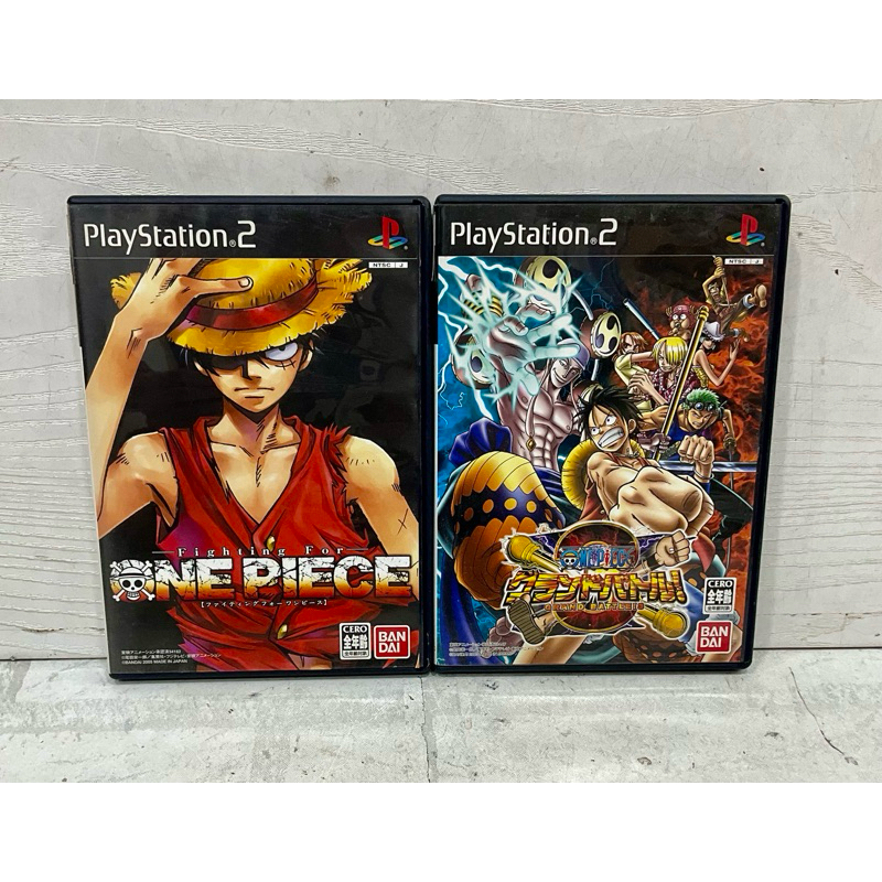 Original Disc [PS2] One Piece (Japan) Onepiece Grand Battle 1 2 3 Rush ...