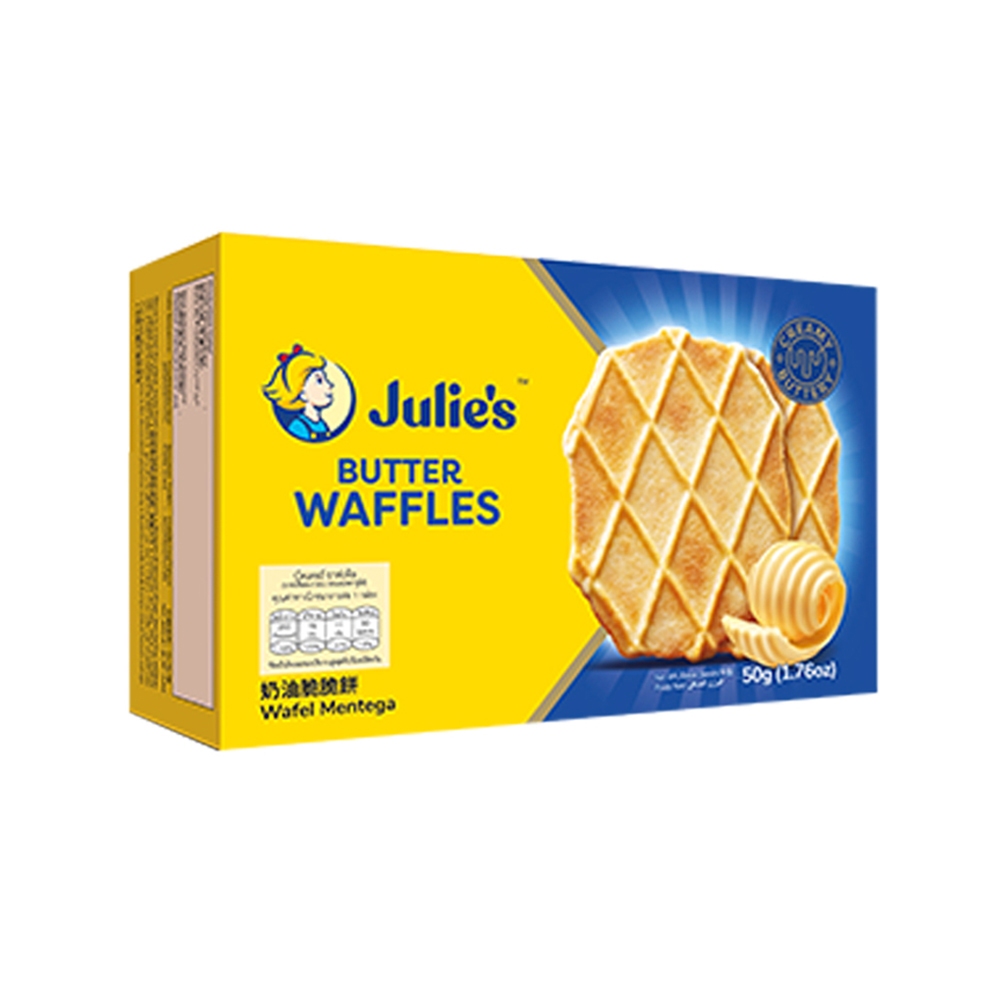 Julies Butter Waffle 100 G Butterwaffle Brand Shopee Malaysia