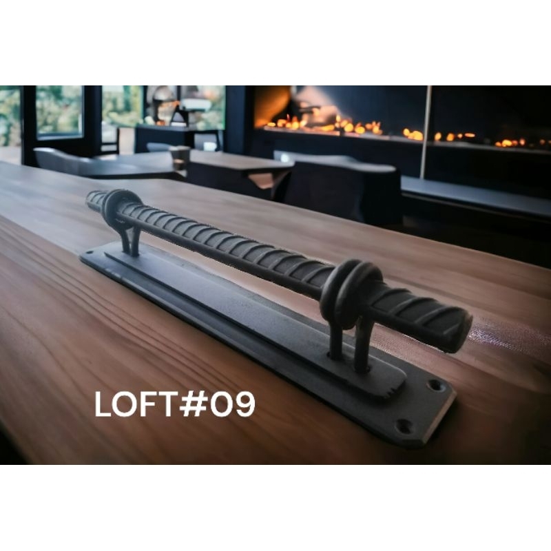 Door Handle Bracket loft loft Deformed Iron 5x30x6cm | Shopee Malaysia