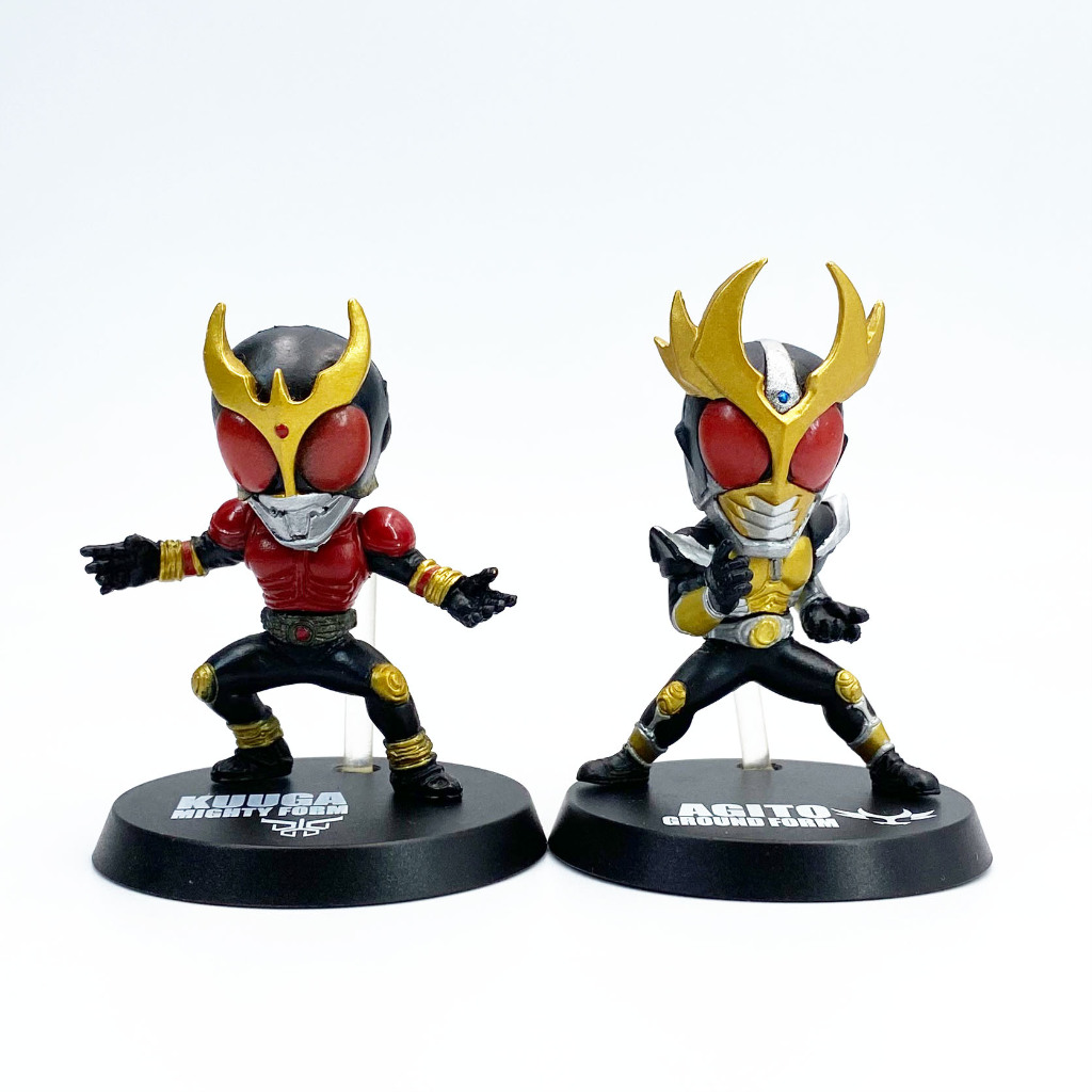 Bandai Mini Masked Rider Kuuga Agito Mao Couple Kamen Model Red Ant ...