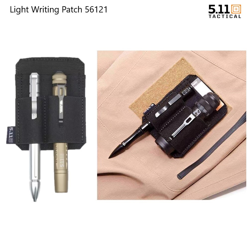 5.11 Tactical Light Writing Patch 56121ABR Small Pen And Flashlight ...
