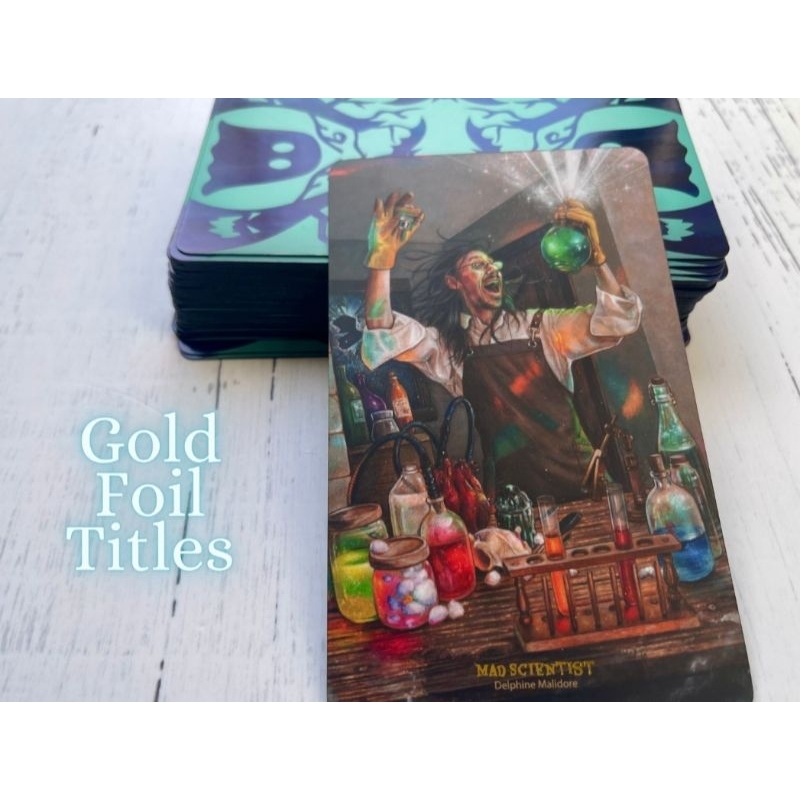 Creatures of the Night Oracle Authentic Cards Luxury Black Edge Gypsy ...