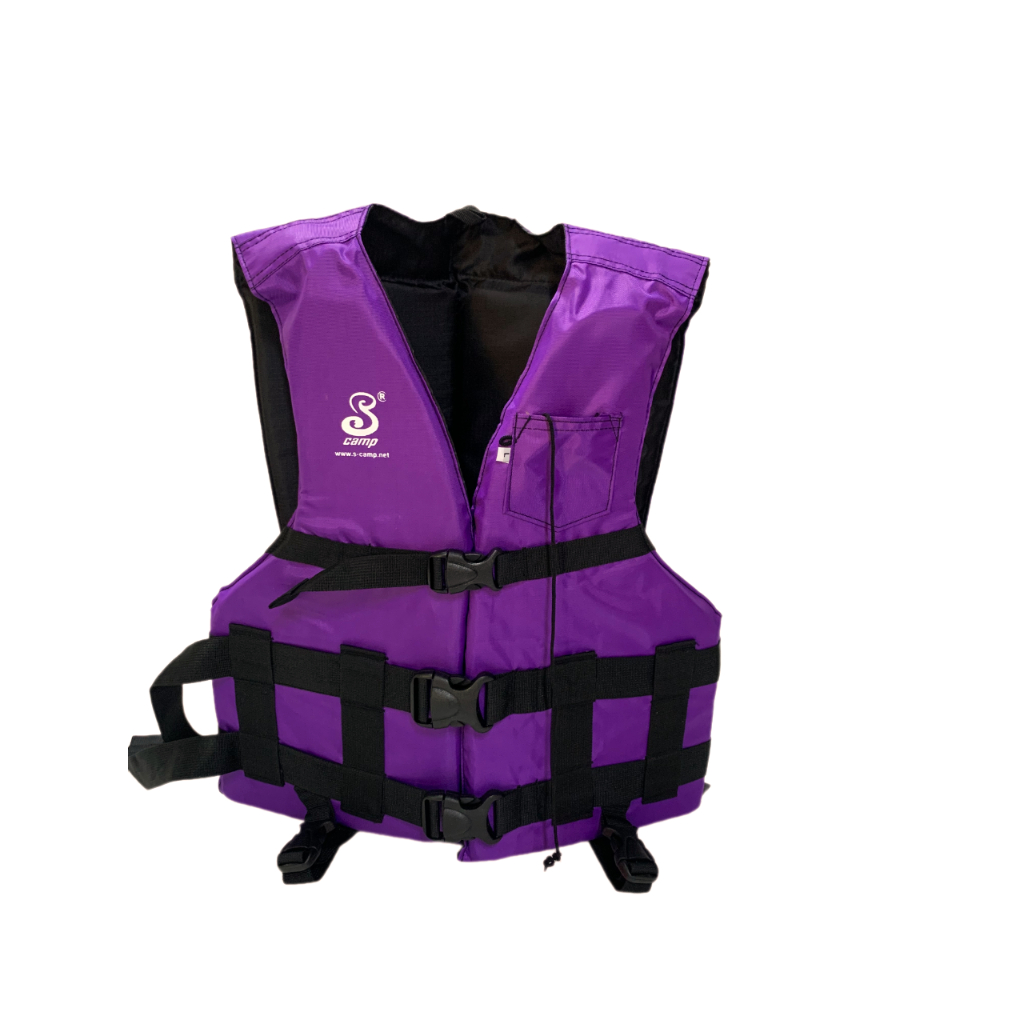 Lifejacket Model T-001 Purple Color With Whistle And Leg Brace Strap ...