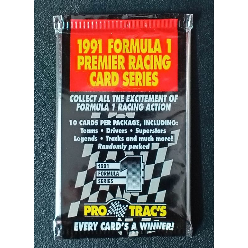(Sealed Pack) FORMULA One RACING CARD Random Pack (FORMULA 1 PREMIER ...