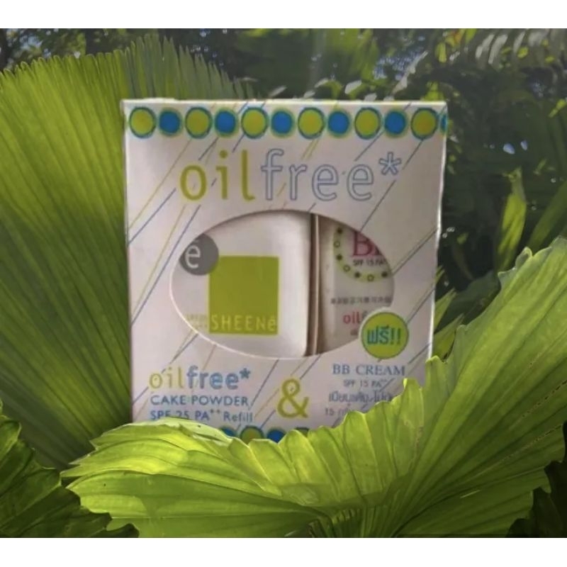 Sheene Oilfree Folding Powder Oil Free Control (Flour Refill + Bb Cream ...