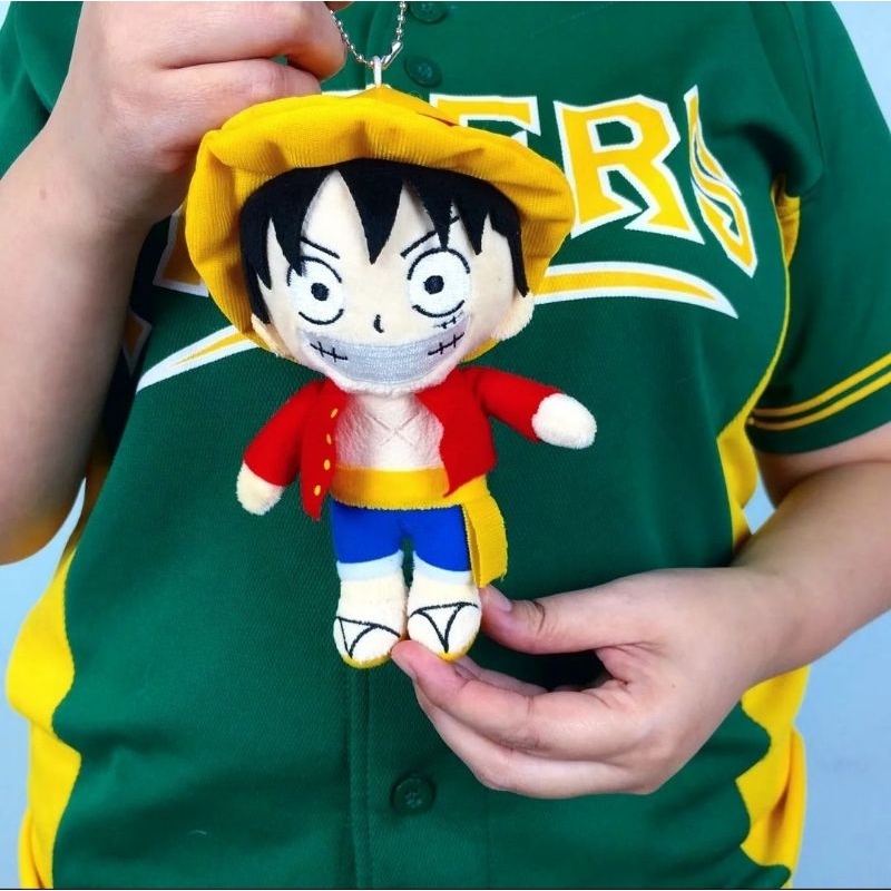 Rare New Japanese onepiece luffy Doll (Press The Belly Can Talk ...