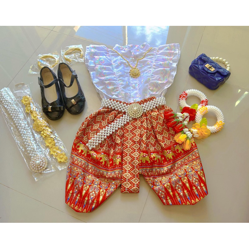 Thai Dress For School Wear To Songkran Festival Put Merit Ordination ...