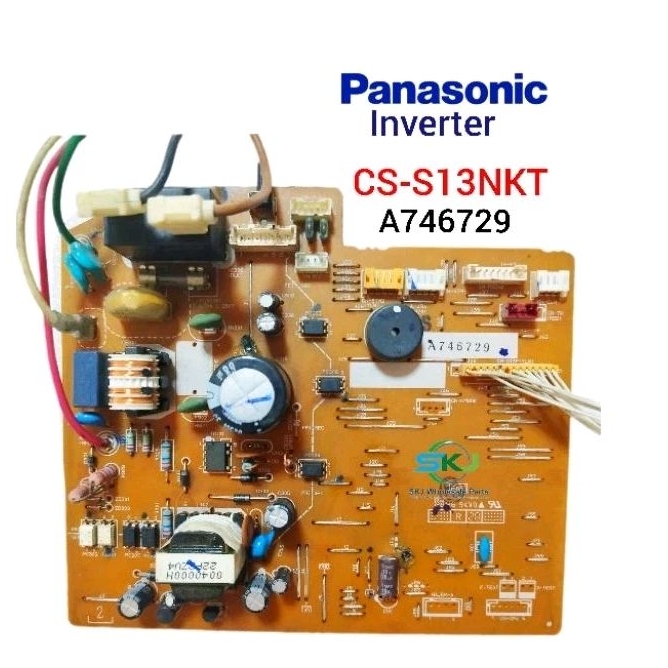 Panasonic Inverter Air Cond Circuit Board CS-S13NKT (A746729) **Used ...