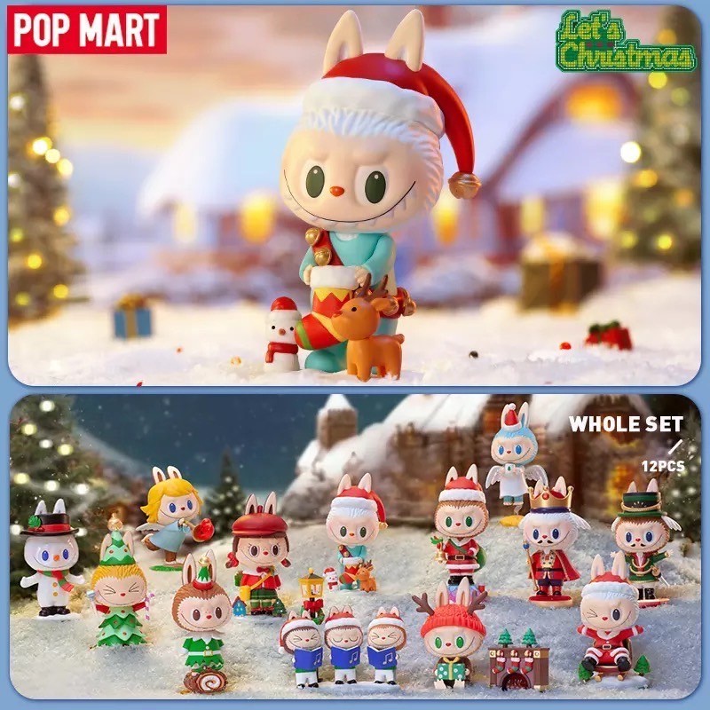 Random Design Model Pop Mart: Labubu Christmas Copyright Work | Shopee ...