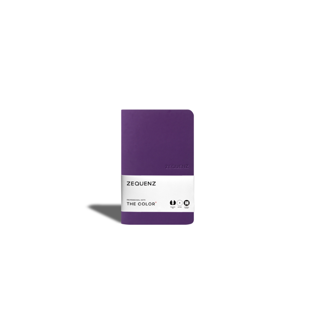 Zequenz The Color Professional Note "Scarlet Gum" Purple Notebook ...