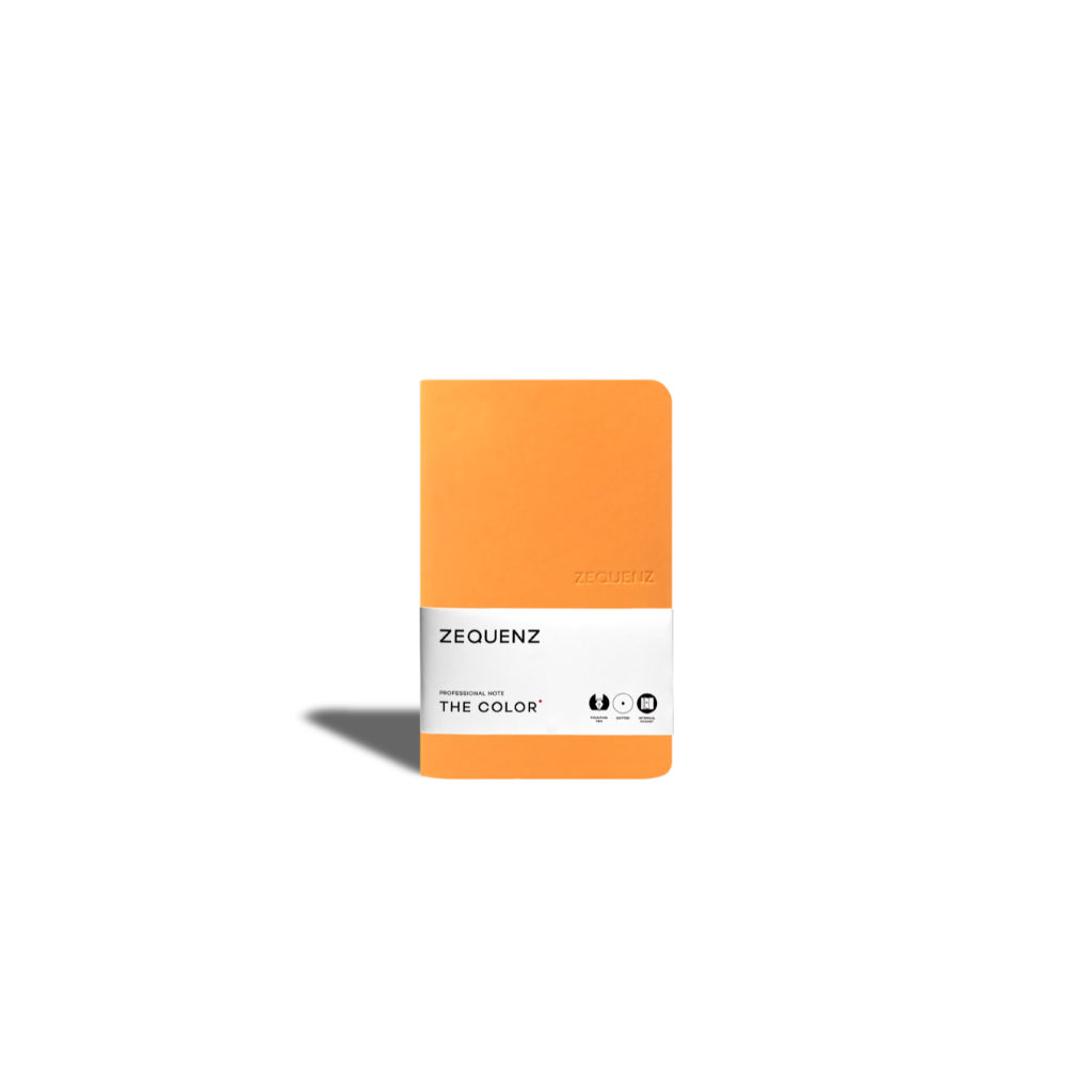 Zequenz The Color Professional Note "Apricot" Light Orange Notebook ...