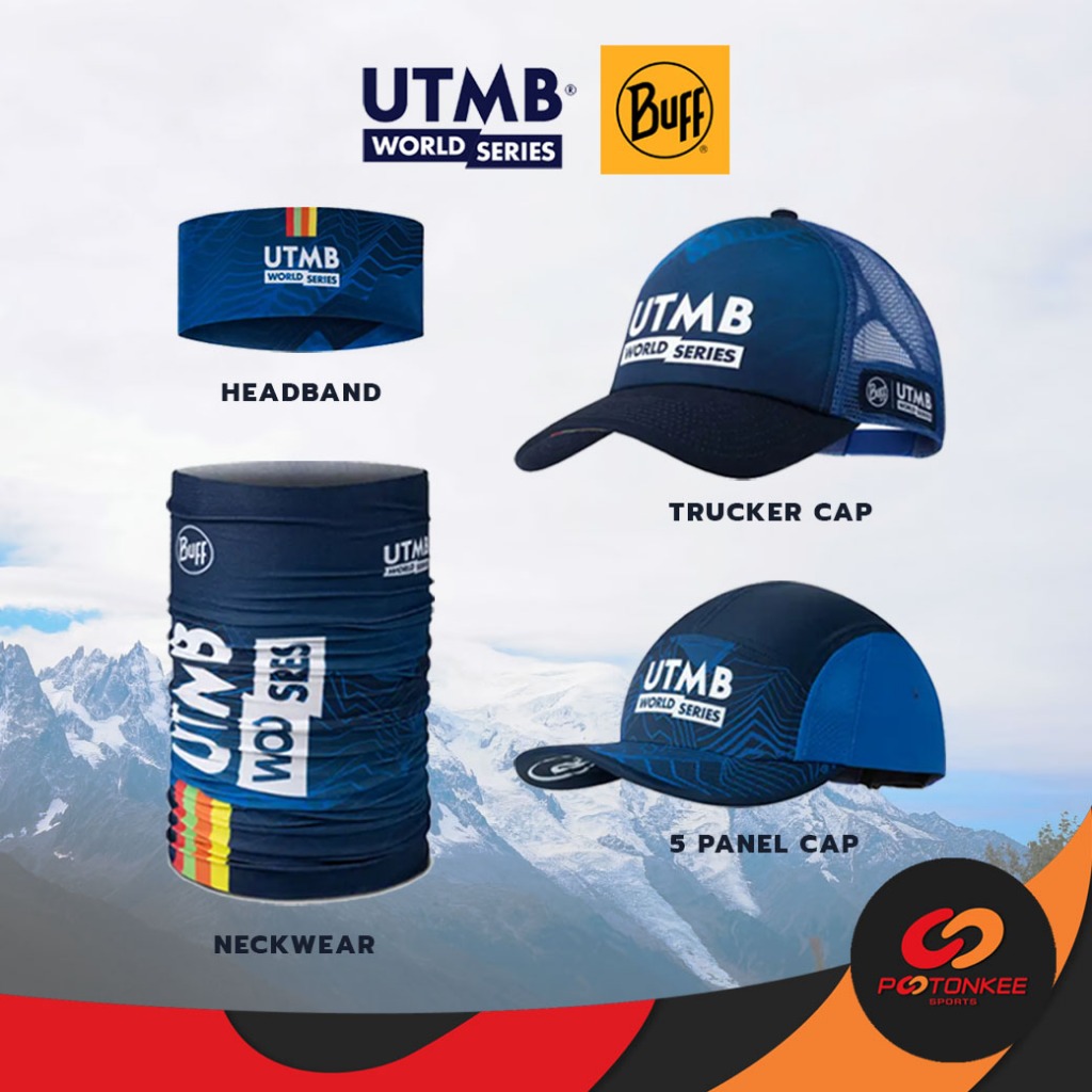 BUFF UTMB WORLD SERIES 2024 COLLECTION (Limited Edition) Headband Cloth ...