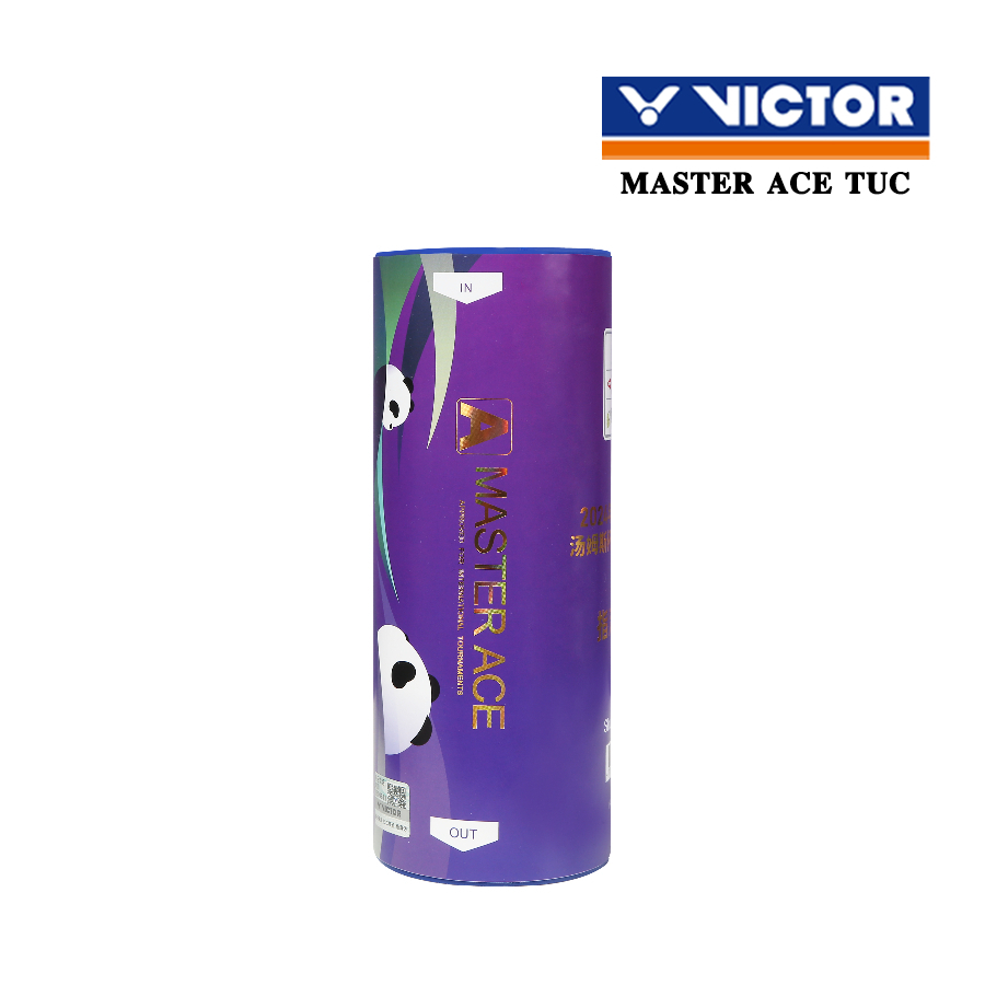 VICTOR Badminton Shuttlecock MASTER ACE TUC24 (1 Tube 3 Balls) (Korat ...