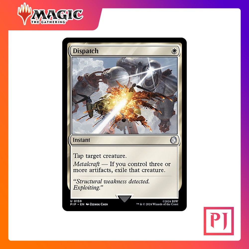 [MTG] Dispatch-Fallout Commander [PIP] [WHITE] [UNCOM] [NORMAL] [ENG ...