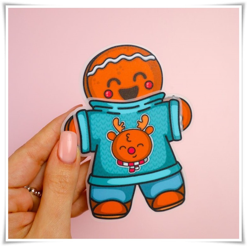 Gingerbread House Paper Doll Dress Up Role Play Handmade Toys DIY ...